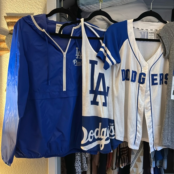 PINK Victoria's Secret | Tops | Dodgers Tanks And Tees | Poshmark